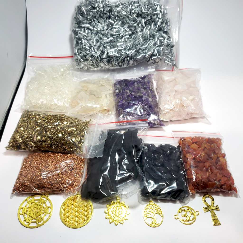 Kit de fabrication d'Orgonites Déco - Orgonite 971